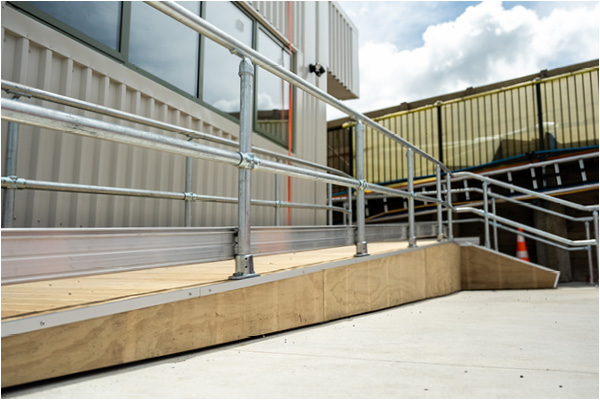 Ezibilt ™ Pre-Engineered Ramp, Stair and Walkway Solutions - Moddex