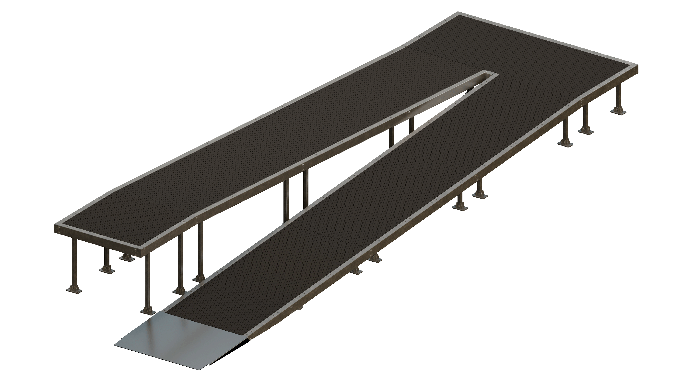 Ezibilt ™ Pre-Engineered Ramp, Stair and Walkway Solutions - Moddex