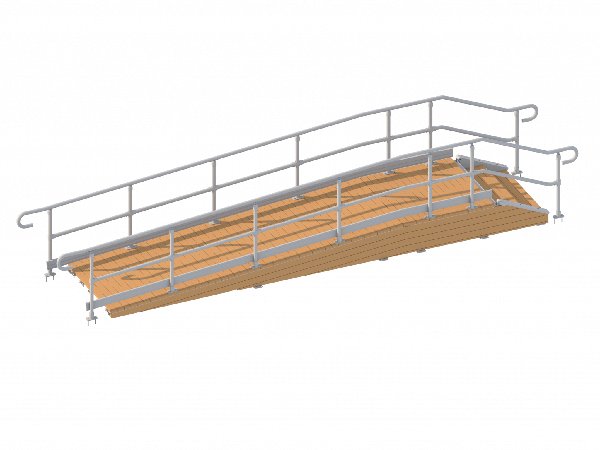Landing requirements for ramps under NZS 4121:2001 - Moddex